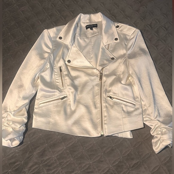 Generation Love | Jackets & Coats | Generation Love Colleen Satin Moto ...